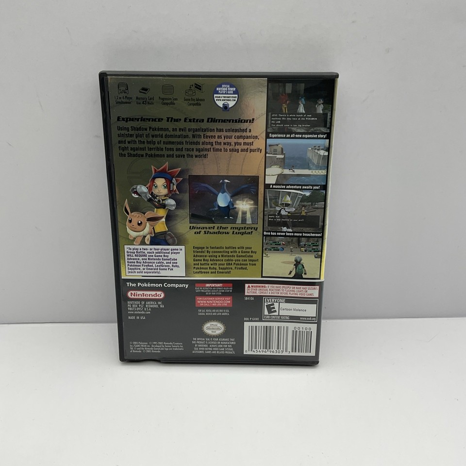 Pokemon XD: Gale of Darkness (Nintendo GameCube)Case ONLY|NO Game|Free ...