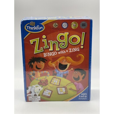 Zingo ThinkFun Bingo with a Zing Board Game (97700) 19275977009| eBay