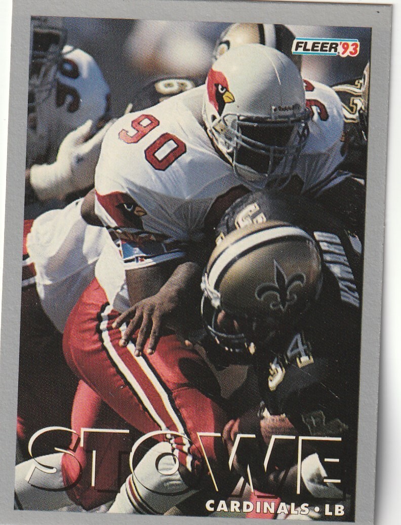FREE SHIPPING-MINT-1993 Fleer Tyronne Stowe #384 CARDINALS | eBay