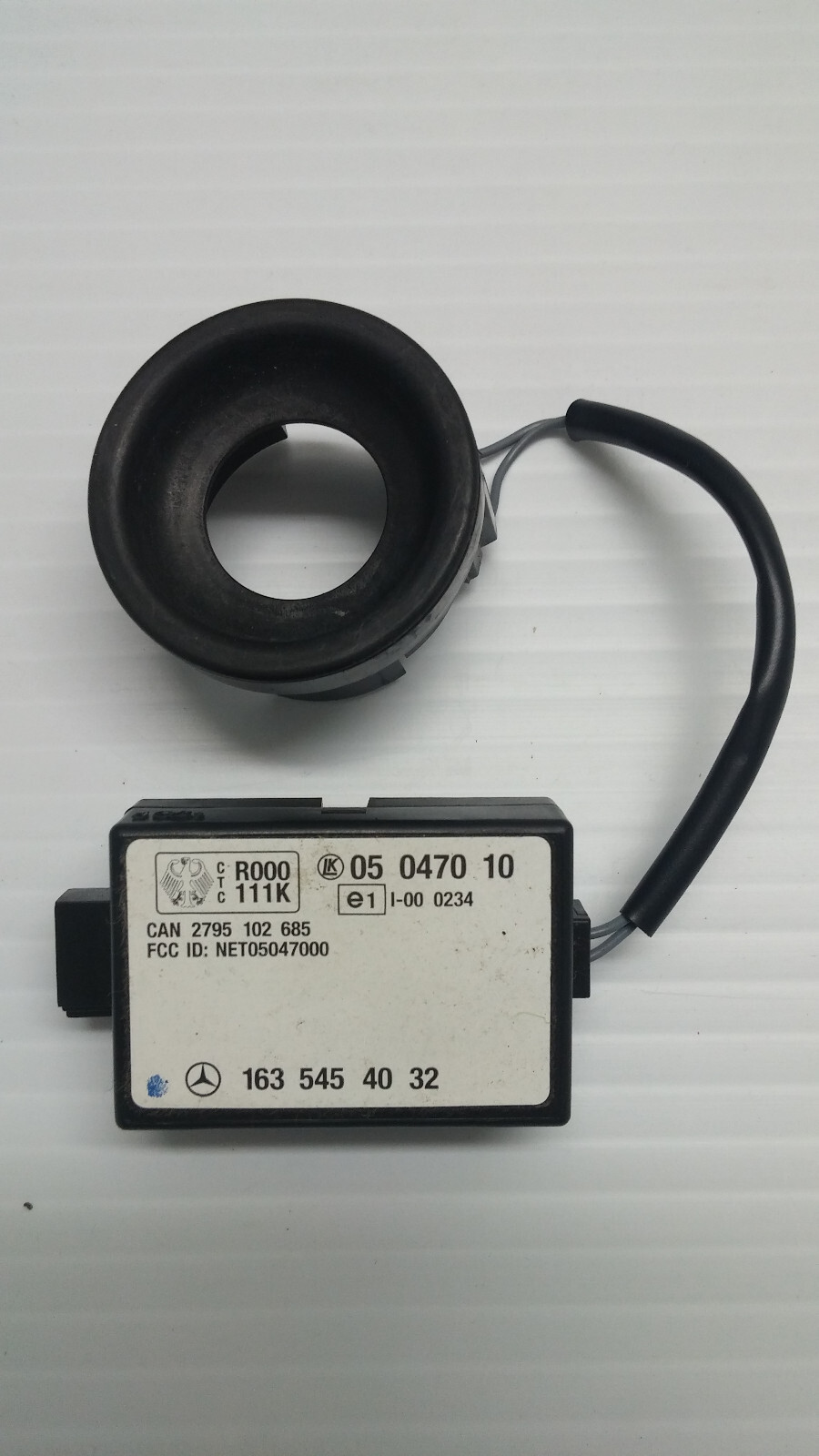 MERCEDES+W163+Ml-class+98-05+Key+Transponder+Immobilizer+OEM ...