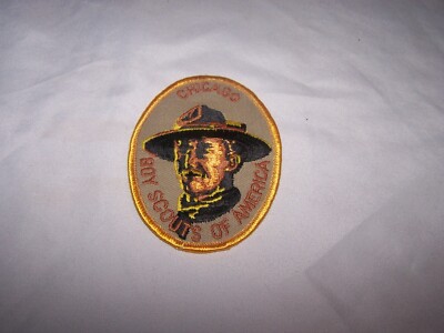 Vintage BADEN POWELL Boy Scouts of America BSA Founder Patch CHICAGO | eBay