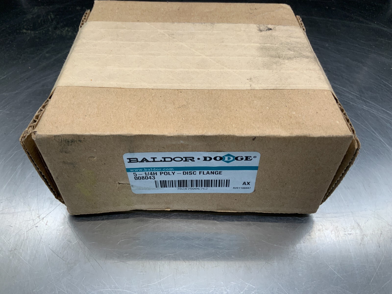Dodge 008043 Poly-disc 5-1/4h 1615 Steel Flange Coupling for sale ...