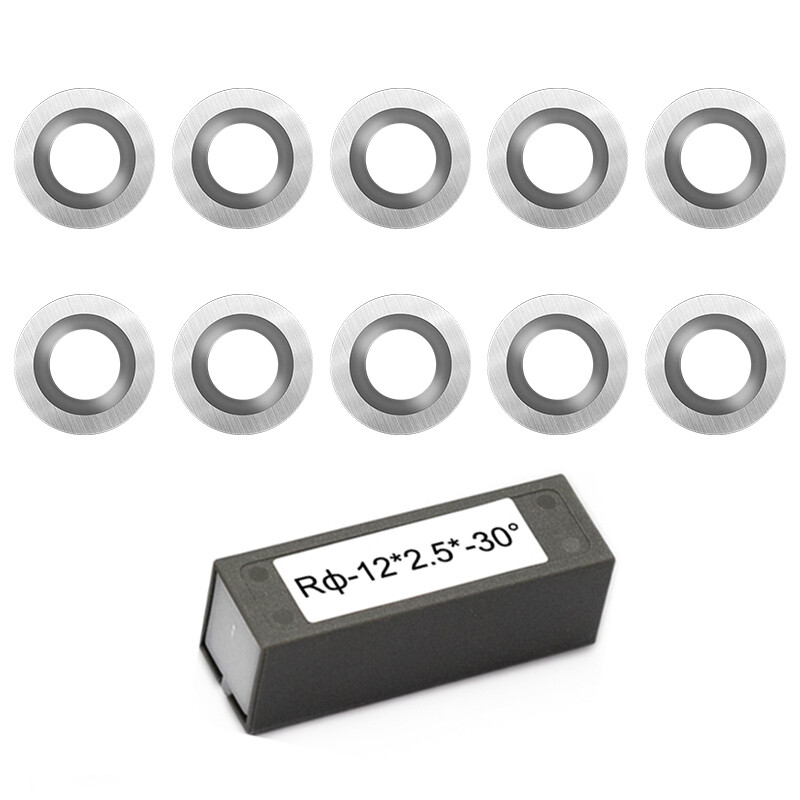 10pcs 12mm Carbide Round Indexable Inserts Cutter for Wood Turning ...