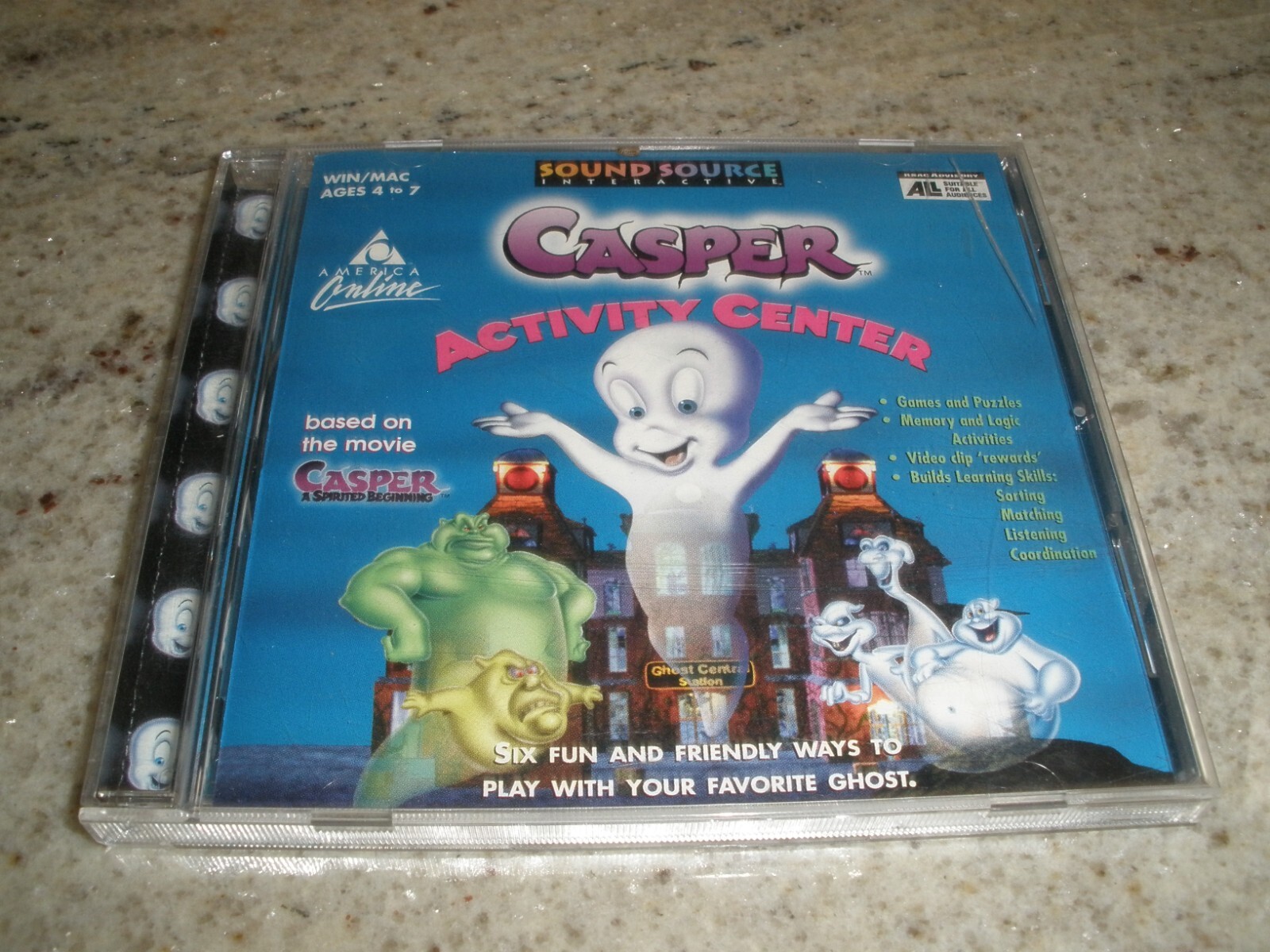 Casper Animated Activity Center (Windows/Mac, 1998) 739069600448| eBay