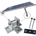 Solar Panel Foot Mount Aluminum Alloy For Roof Mount Photovoltaic ...