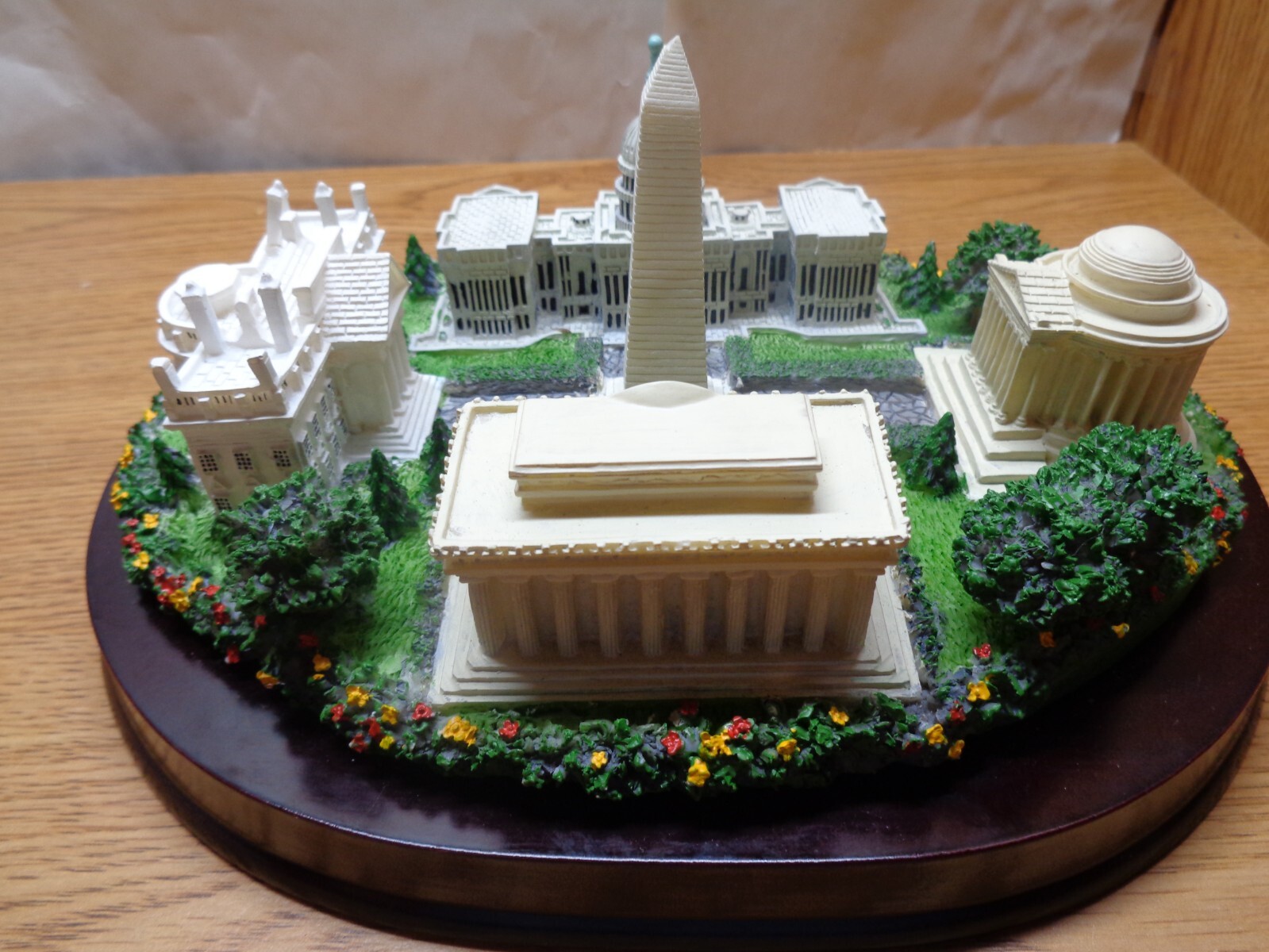 Washington D.C. Monuments Desk Statue | eBay