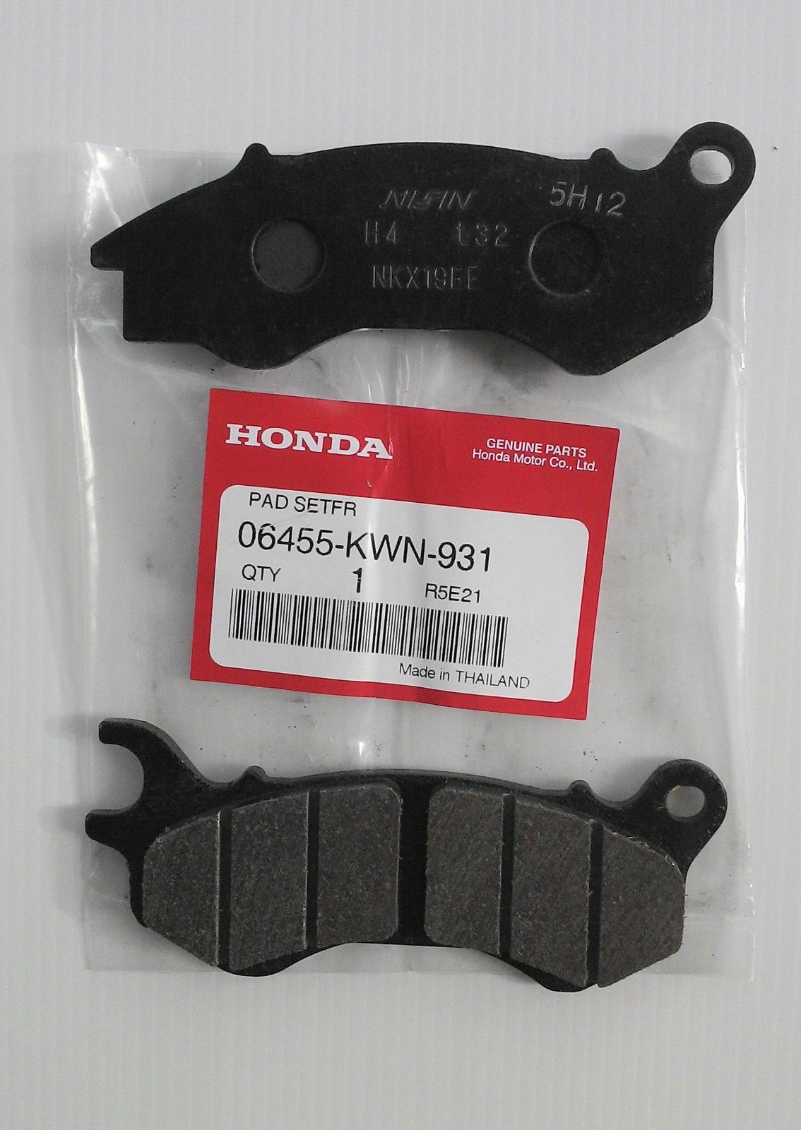 HONDA PCX PCX125 PCX150 OEM REAR BRAKE SHOE & FRONT BRAKE PADS SET 2010 ...