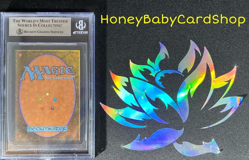 MTG Limited Edition Beta 1993 Dark Ritual BGS 9.0Q+ (Quad+) MINT ...