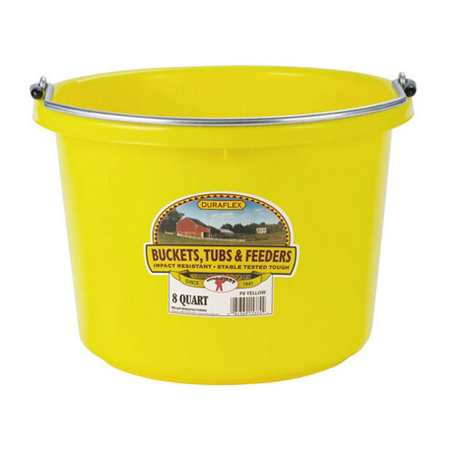 DuraFlex Plastic Pail Yellow 1 Count By Duraflex | eBay