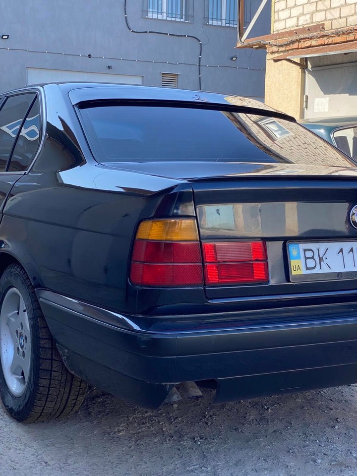 BMW E34 Spoiler lip 520 525 530 540 M5 Type Rear Roof Spoiler Wing bmw ...