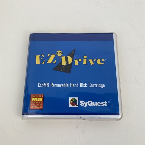 One SyQuest EZ135 Removable Hard Disk Cartridge 135MB 742078107938| eBay