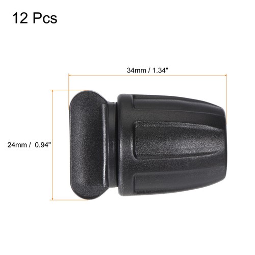 Drip Irrigation End Cap Barbed Fitting 8mm/11mm Tubing Black 12Pcs | eBay