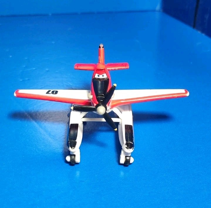 Disney Pixar Planes Corn Fest Firefighter Dusty Crophopper Diecast #07 ...