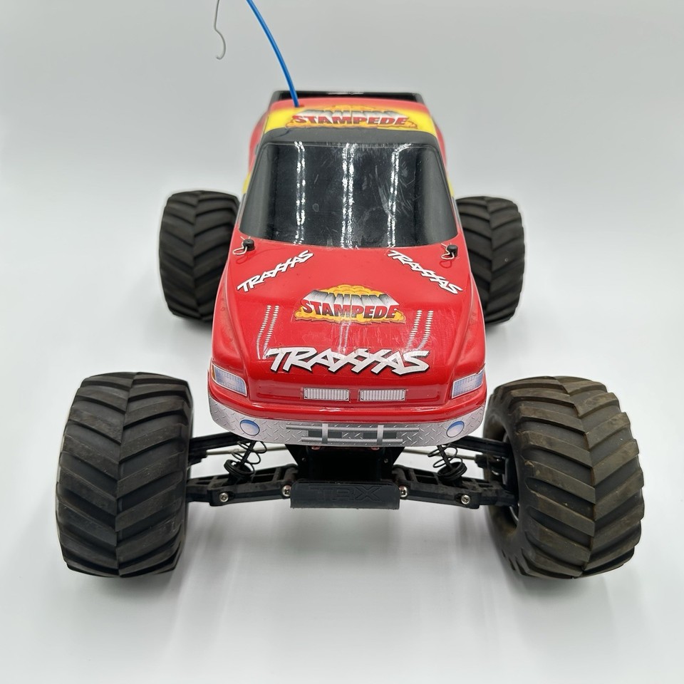 Vintage Traxxas High Performance RTR RC Monster Racing Truck Stampede ...