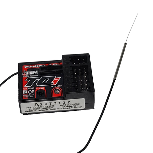 Fits Traxxas TQi Receiver 2.4ghz 5 Channel TSM Stability Management ...