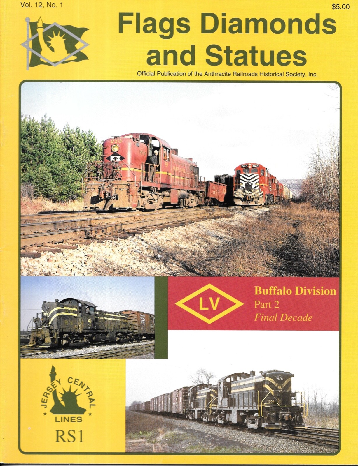 Flags Diamonds & Statues V12 Lehigh Valley Buffalo Jersey Central RS1 ...