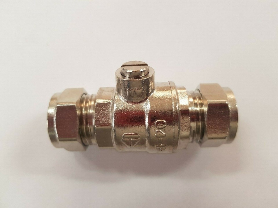 Isolation Valves 15mm 22mm Standard Full Bore Ballofix type Iso ...