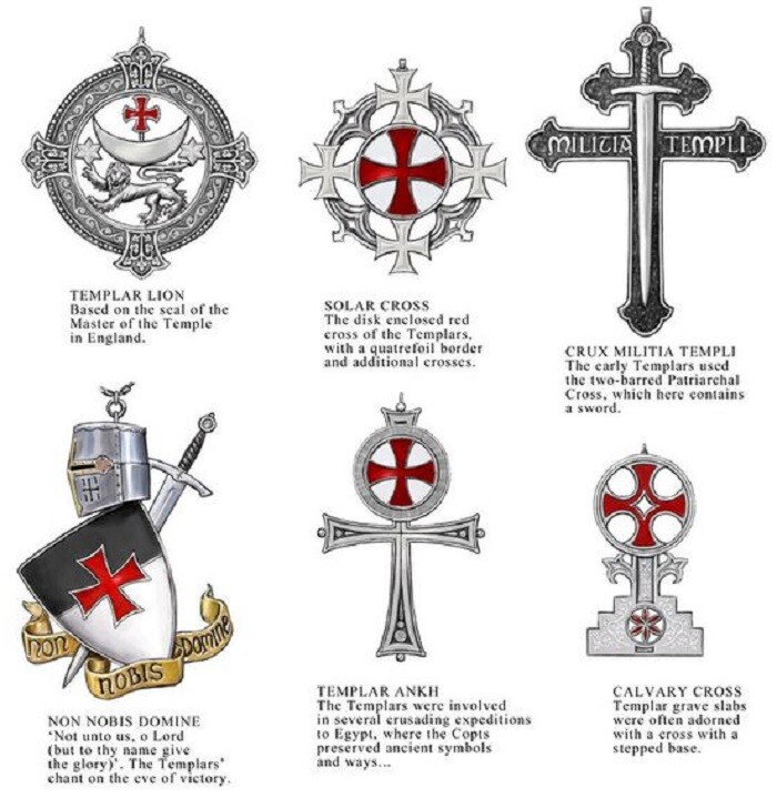 Templar Knights Symbols Knights Templar Cross Photos, Images And