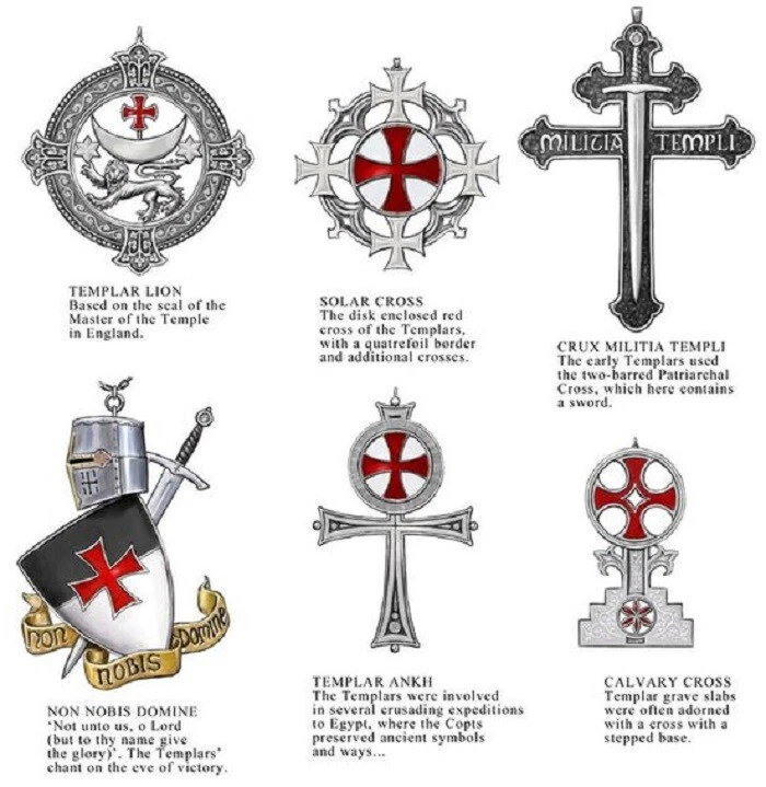 Knights Templar Seal Tattoo