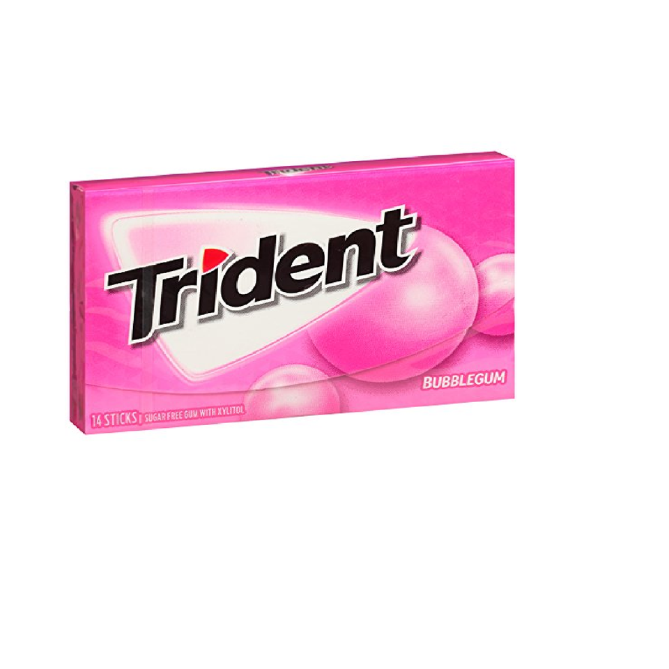 Trident Bubble Gum 12 Pack 168 Piece Total | eBay