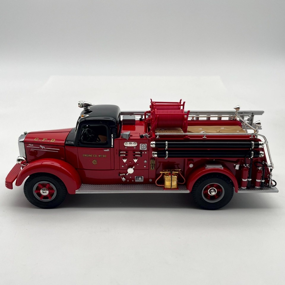 First Gear Mack L Model Pumper CFD Engine Co 50 1:34 Diecast Fire Truck ...