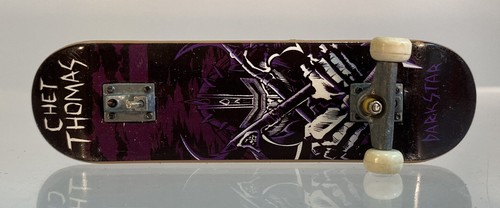 Vintage Tech Deck Dark Star Chet Thomas Fingerboard Skateboard Skeleton ...