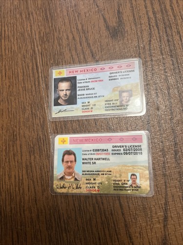 Breaking Bad Drivers Licenses | eBay