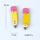 *CLEARANCE* Pencil Earrings - Teacher Gifts - Back to School - Student ...