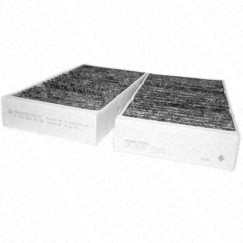 Mercedes-Benz GLS GLE GL ML Activated carbon Cabin Air Filter Kit OEM ...