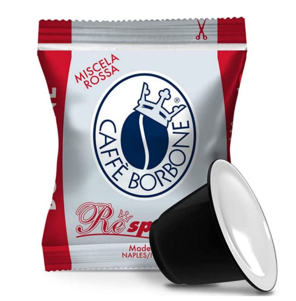 Capsules Caffè Borbone Red Respresso miscela rossa Compatible Machines ...