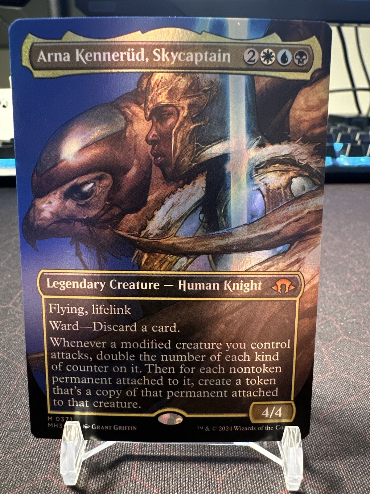 Arna Kennerud, Skycaptain (Borderless) *Foil* - MTG Modern Horizons 3 ...