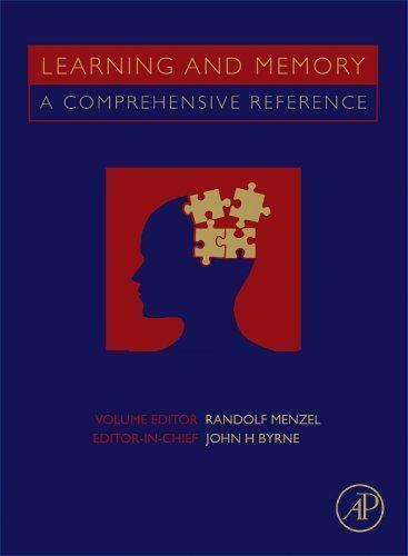 Learning and Memory: a Comprehensive Reference Set by John H. Byrne ...