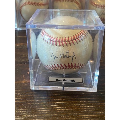 Don Mattingly Autographed Signed Baseball~Official Ball American League ...