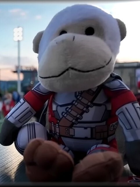 STAR WARS DAY Mandalorian Rally Monkey Los Angeles Angels SGA 4/27/24 ...