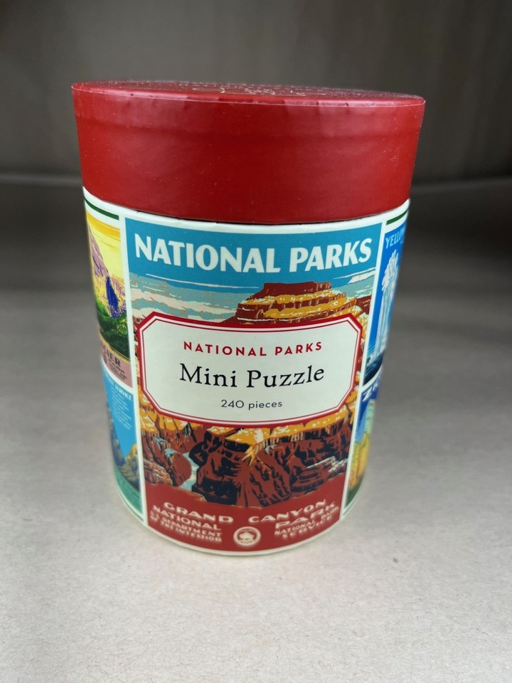 Cavallini & Co. National Parks 240 Piece Mini Puzzle | eBay