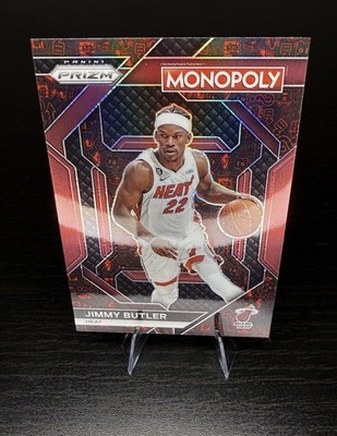 2023-24 Panini Prizm Monopoly JIMMY BUTLER Red Pattern Icons Prizm #PS4 ...