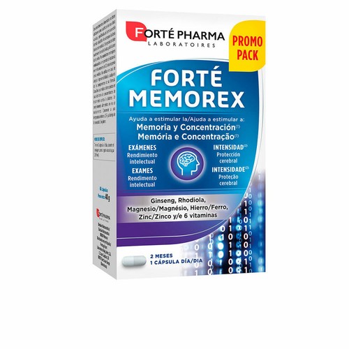 Complément pour le cerveau Forté Pharma Forté Memorex 56 Unités | eBay