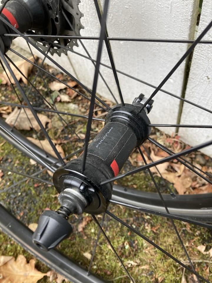 Fulcrum Racing 5 Alloy Clincher Wheelset 700c Rim Brake Campagnolo 11 ...