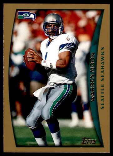 1998 Topps #210 Warren Moon Seattle Seahawks HOF | eBay
