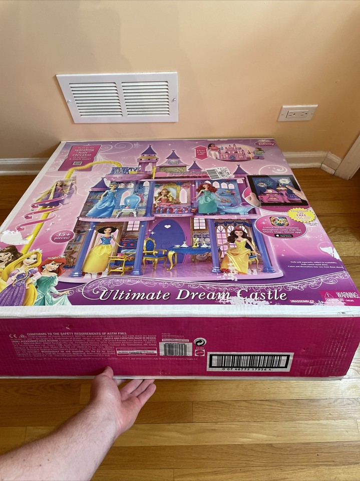 NEW 2013 Disney Princess Ultimate Dream Castle, W Furniture and ...