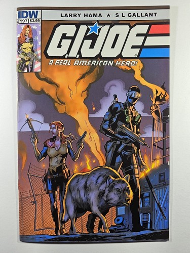 GI Joe A Real American Hero #197 IDW Comics 2010 Low Print Run Gallant ...