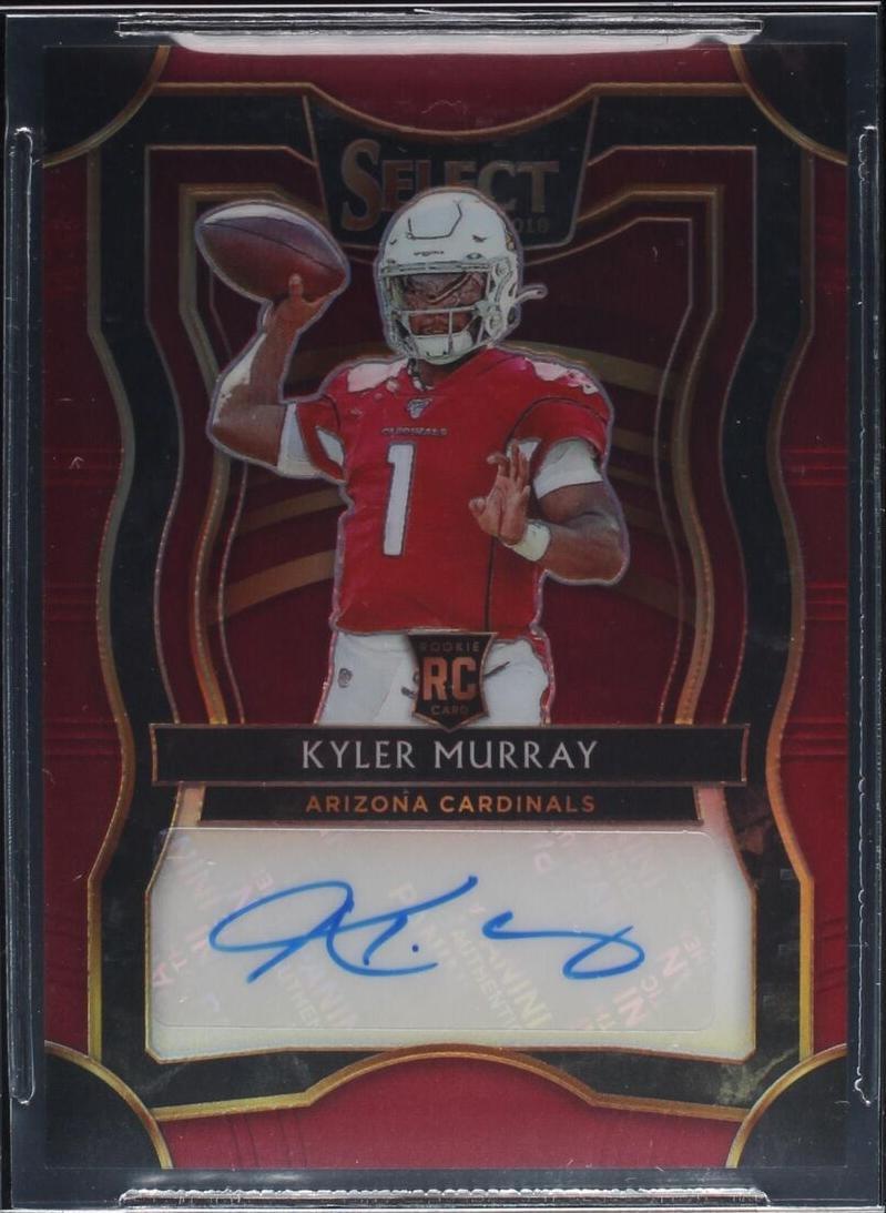 2019 Panini Select - Rookie Signatures Kyler Murray #RS-1 Maroon Prizm ...