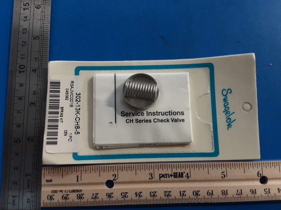 Swagelok 302-13K-CH8-5 Spring Kit for CH8 5 PSI Poppet Check Valve ...