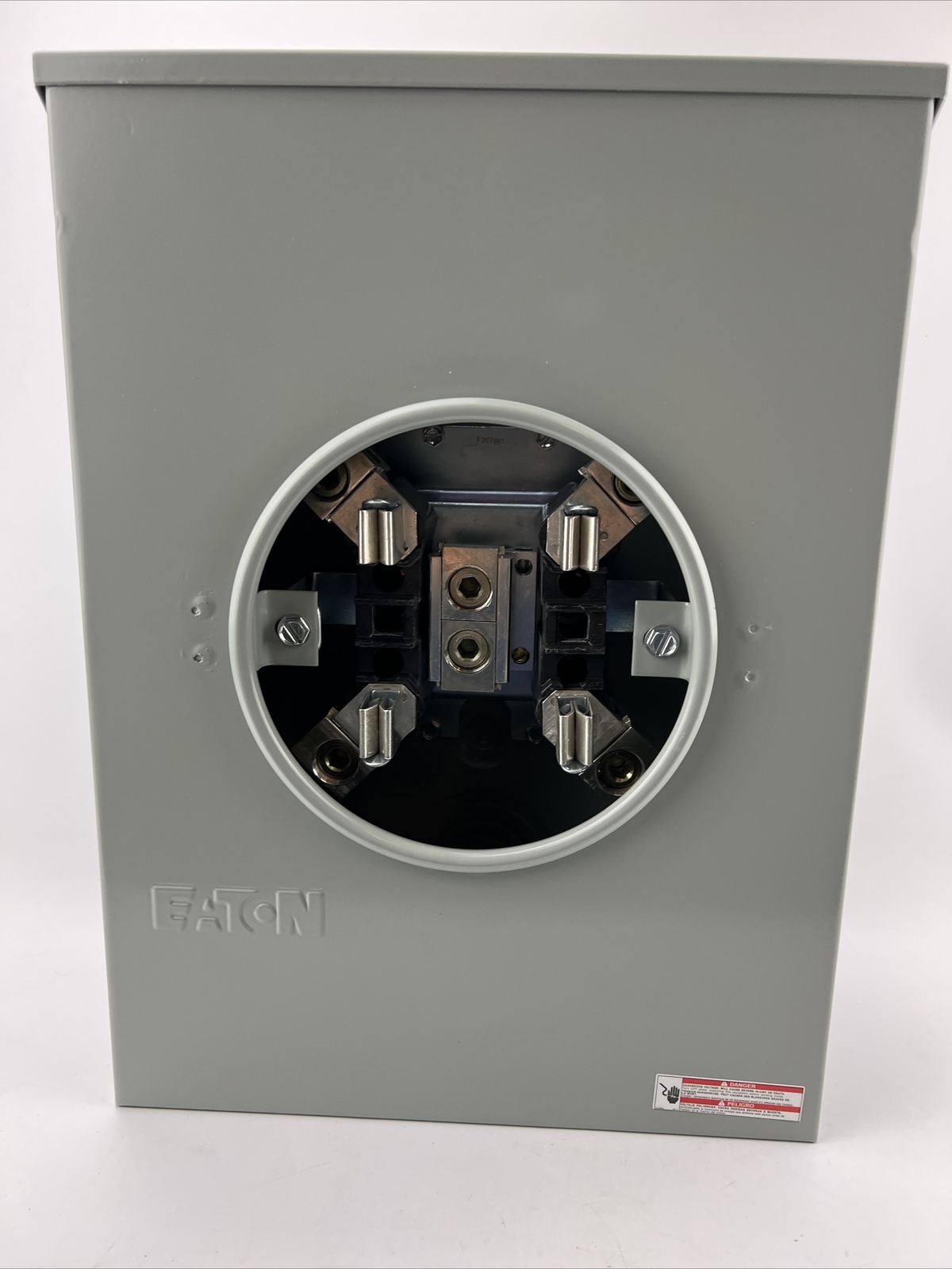 Eaton+200A+600V+Single-Phase+Four-Jaw+Overhead+Meter+Socket+-+Gray+ ...