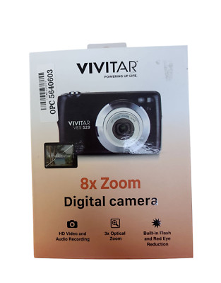 Vivitar 16mp Optical Lens Digital Camera Black VES529 USB-C | eBay