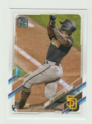 LUIS CAMPUSANO RC 2021 Topps Series 2 #381 ROOKIE ADVANCED STATS 008/ ...