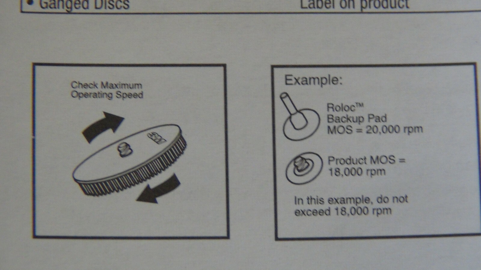 3M™ 01406 Green Corps™ Roloc™ Disc 3M 1406 3 inch, 50YF Grit , 25 discs ...