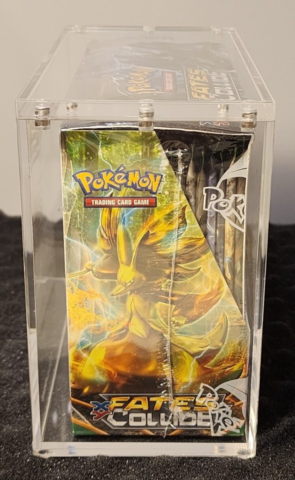 Pokemon TCG XY 2016 Fates Collide Booster Box SEALED c/w ACRYLIC ULTRA ...