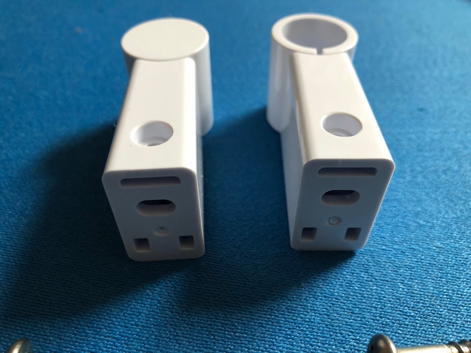 mira sport shower riser rail mounting fixing brackets old type 19mm ...