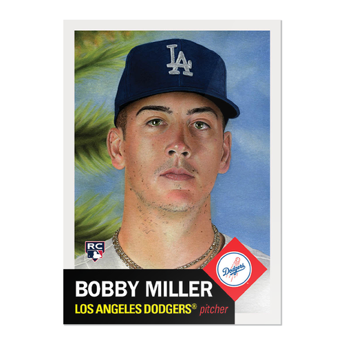 2023 Topps Living Set 680 Bobby Miller (Rookie Card) - Free Shipping ...